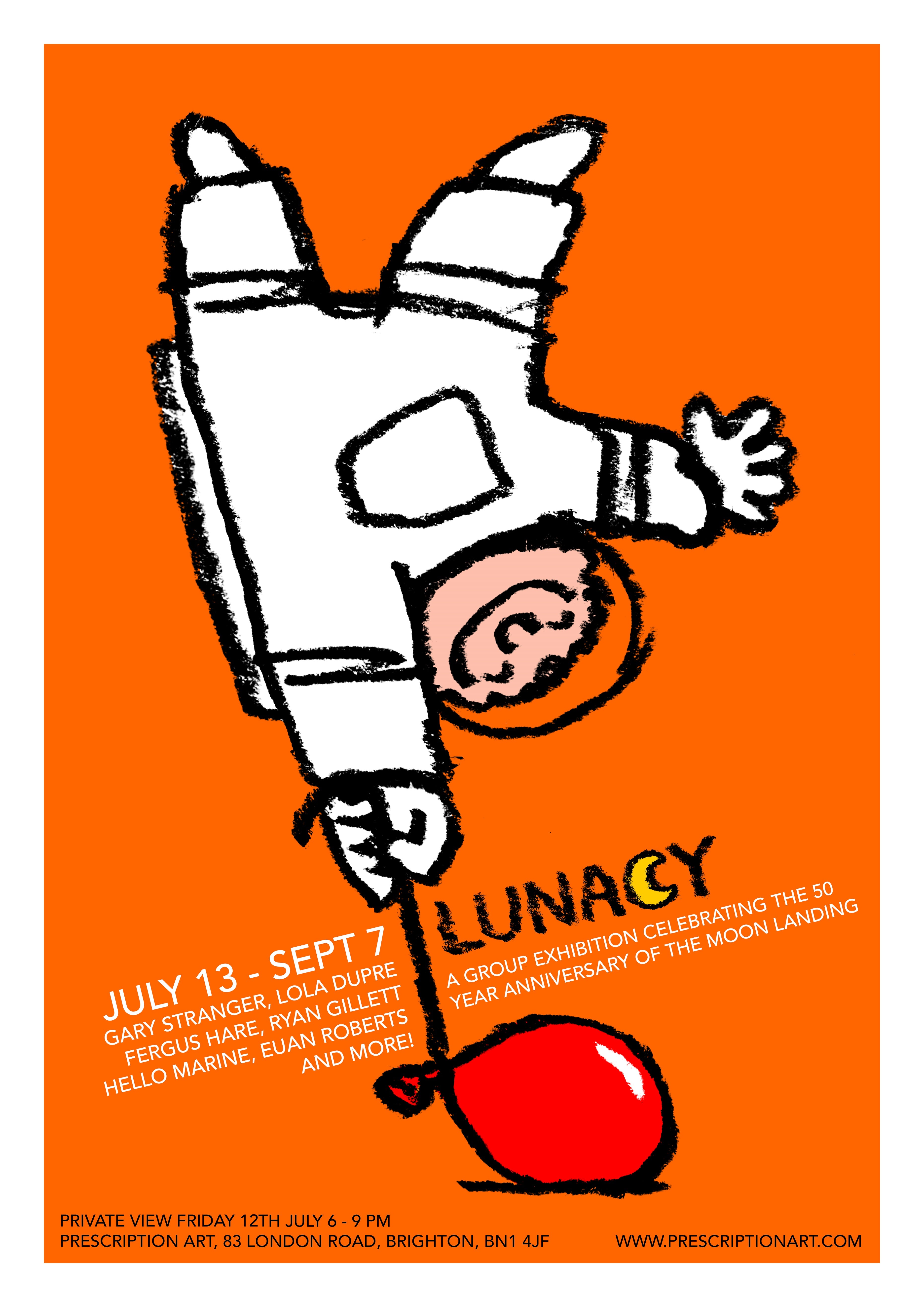 Lunacy Exhibition – Prescription Art
