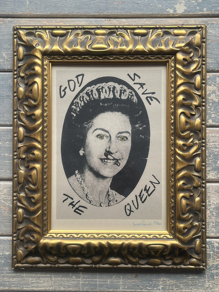 Jamie Reid - God Save The Queen (Swastika Eyes) – Prescription Art