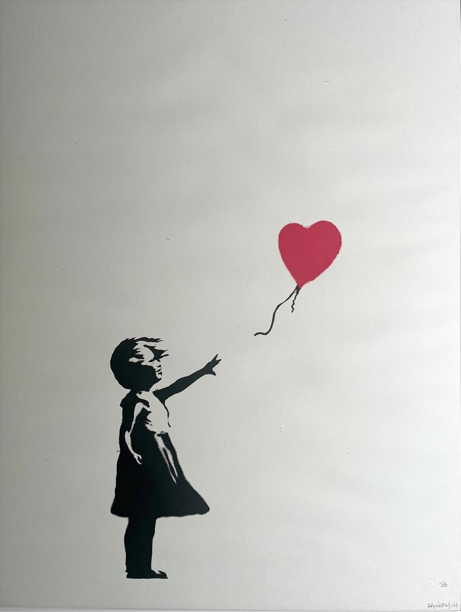 Banksy - Girl With Balloon (Signed) – Prescription Art