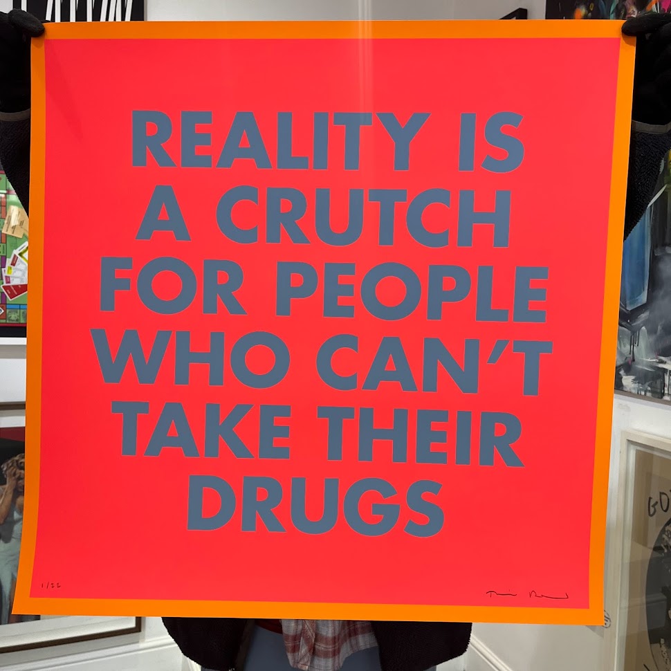 Tim Fishlock - Crutch (Red) – Prescription Art