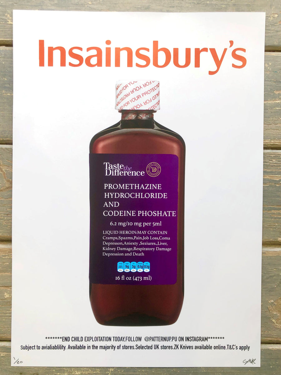 Pattern Up - Promethazine Taste The Difference – Prescription Art