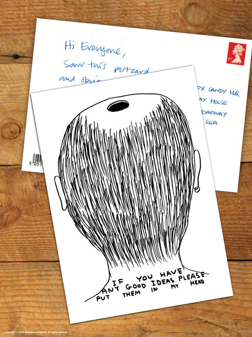 David Shrigley - Postcards (Many Different Designs!) – Prescription Art