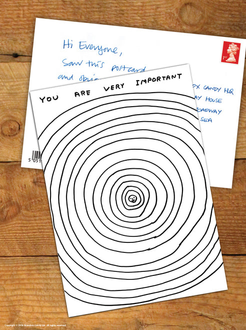 David Shrigley - Postcards (Many Different Designs!) – Prescription Art